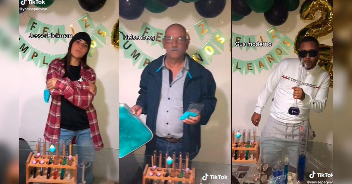 TikTok viral: Amigos hacen fiesta con temática de Breaking Bad y son ...