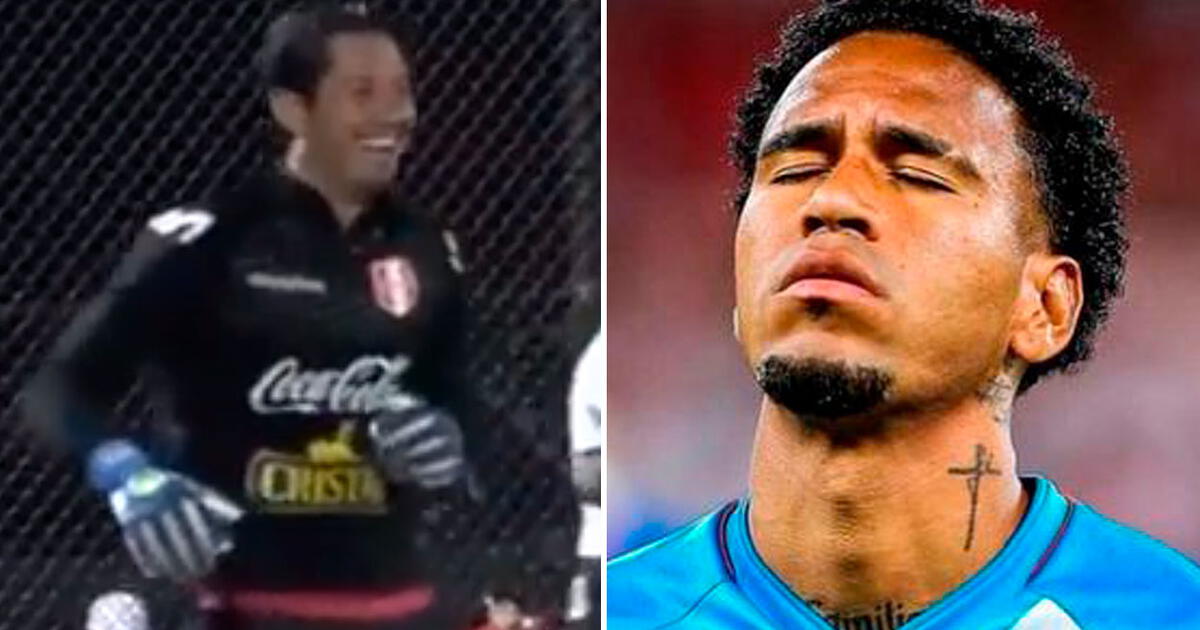 Perú vs El Salvador | Gianluca Lapadula se paró en el arco de la ... Perú vs El Salvador | Gianluca Lapadula se paró en el arco de la ...