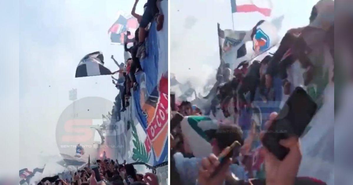 Colo Colo: tribuna del Estadio Monumental se vino abajo con hinchas ...