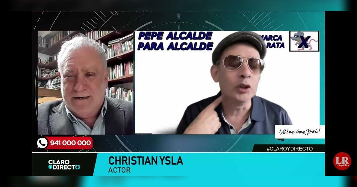 Christian Ysla sobre los candidatos: “Sabemos que esa gente no está ...