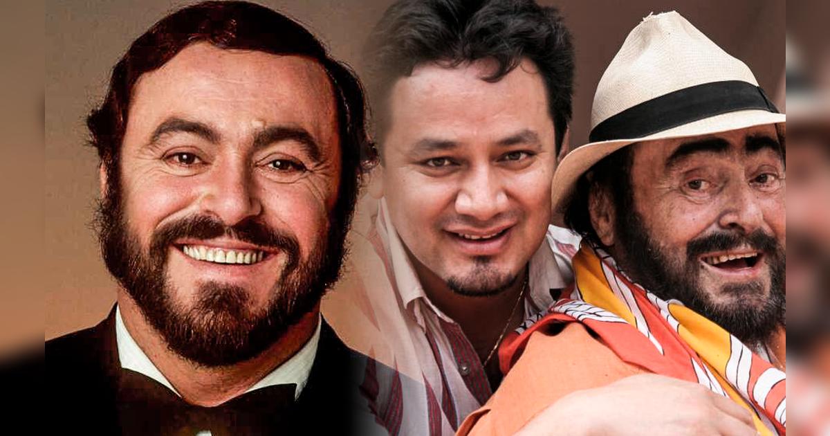 ¿Quién es Edwin Tinoco, asistente peruano del tenor Luciano Pavarotti ...