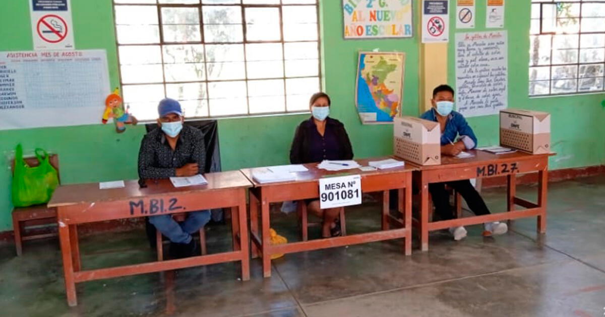 Cajamarca Primera Mesa De Sufragio Se Instaló A Las 5 48 De La Mañana