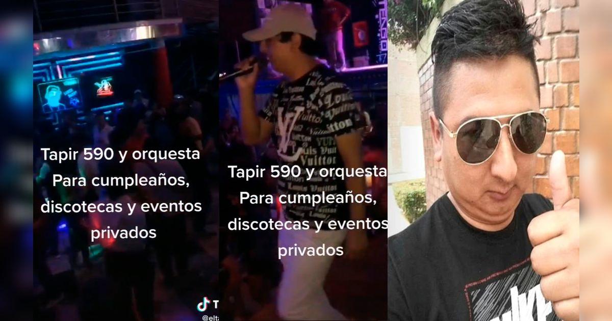 TikTok viral: Tapir 590 intenta animar una discoteca cantando cumbia ...