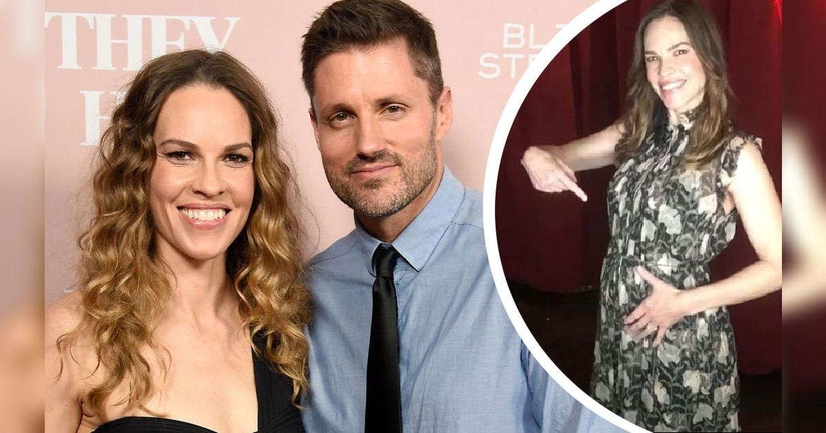 Hilary Swank anuncia que será madre por primera vez a los 48 años, ¡y de gemelos! | Philip ...