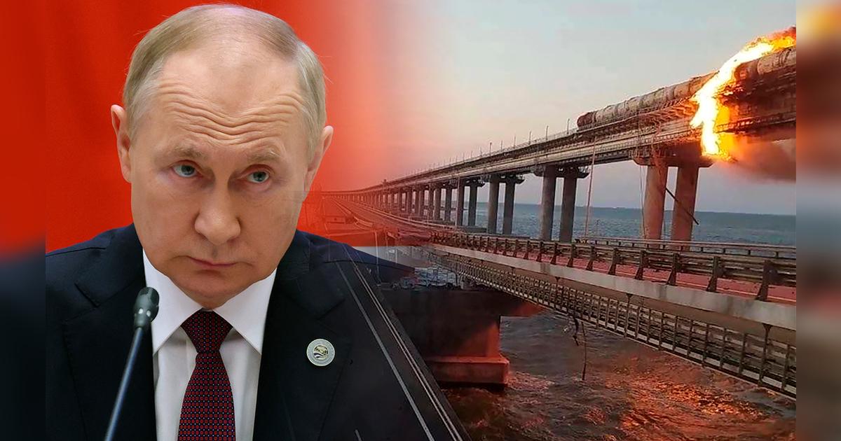 Explosión en Puente de Crimea | la explosión de un coche bomba ...