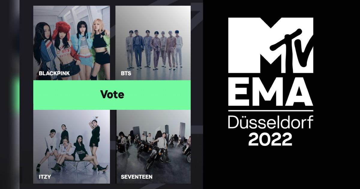 MTV EMA 2022 EN VIVO AQUÍ: BTS, BLACKPINK, SEVENTEEN, TWICE y otros idols kpop se encuentran ...
