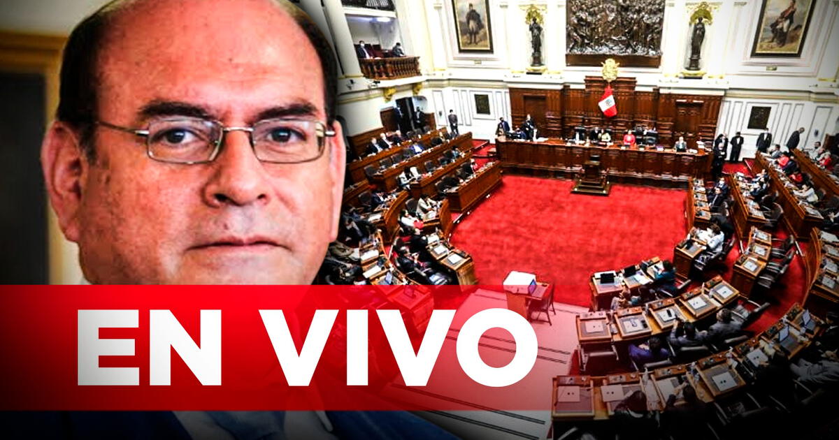 César Landa Congreso De La República Debate Moción De Interpelación