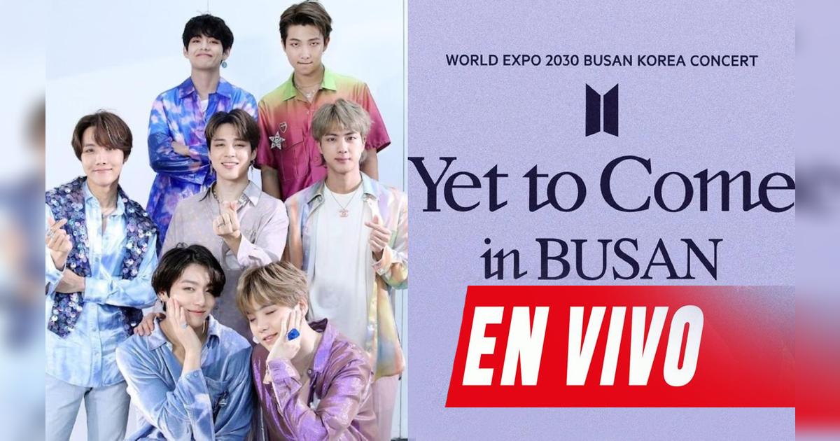 BTS Yet to come in Busan concierto gratis [EN VIVO] online: horarios del live streaming y ...