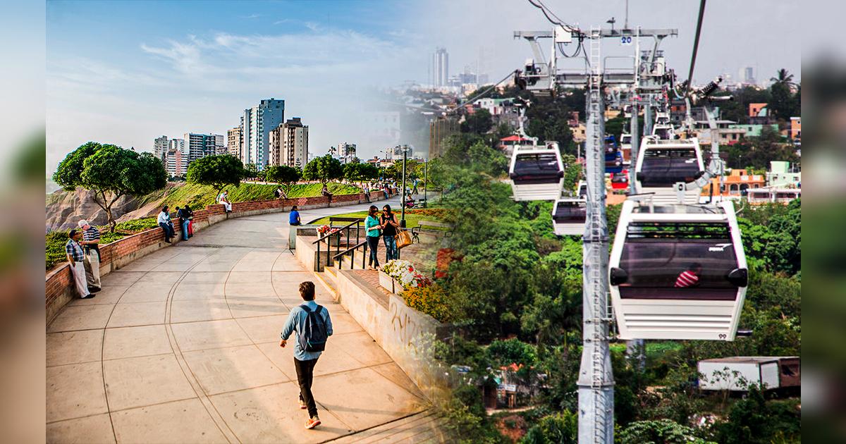 Nuevo teleférico de Miraflores: ¿cuál será su ruta en la Costa Verde y ...