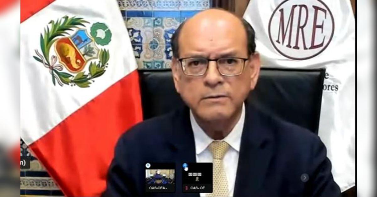 César Landa en la OEA: “A pesar de todos los llamados (de diálogo), la ...