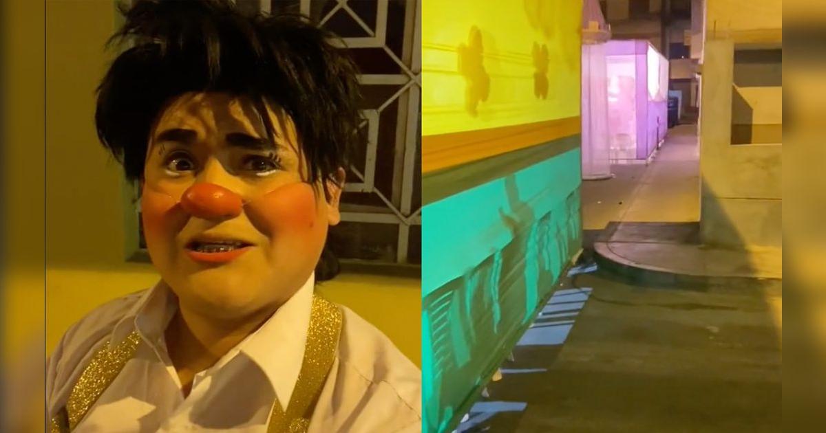 TikTok viral: payasito llega a animar fiesta en un barrio, pero se ...