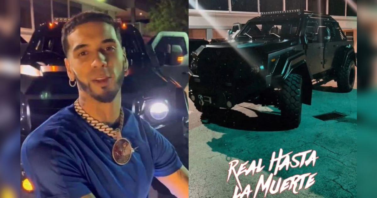 Anuel AA se aburrió de su Bugatti y compra un tanque civil: “Aprobado ...