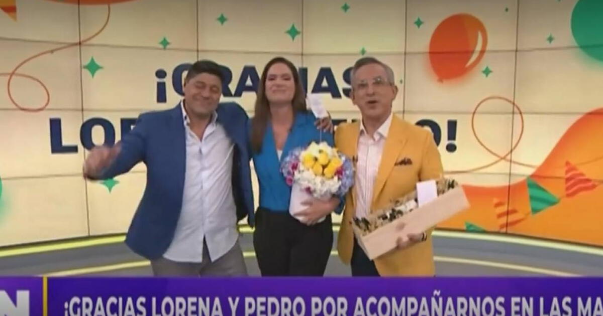 Lorena Álvarez Y Pedro Tenorio Se Despiden De Latina Noticias Fatima
