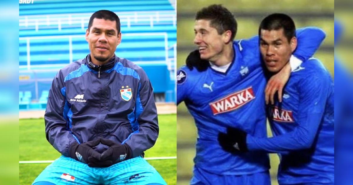 Hernán Rengifo recuerda la vez que jugó con Robert Lewandowski en ...