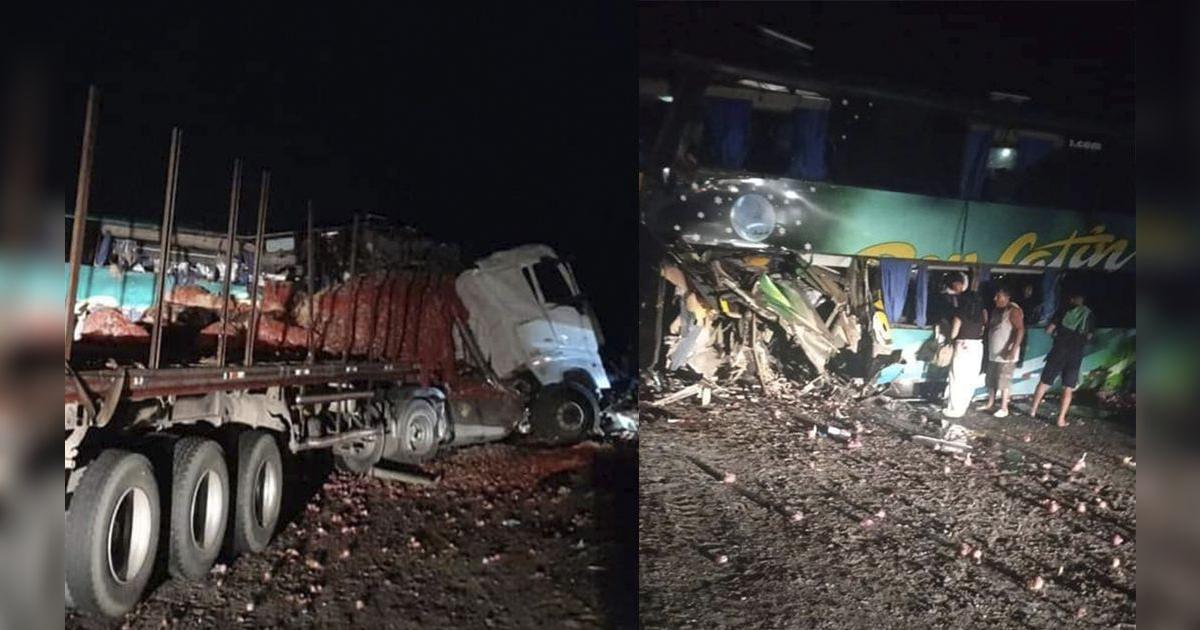 Arequipa | seis fallecidos tras triple choque entre bus, camión y ...