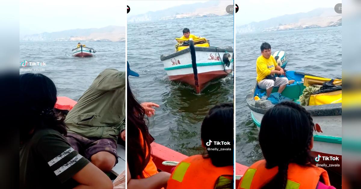 ¡Cerca de ti! Heladero atraviesa el mar en bote para vender sus ...