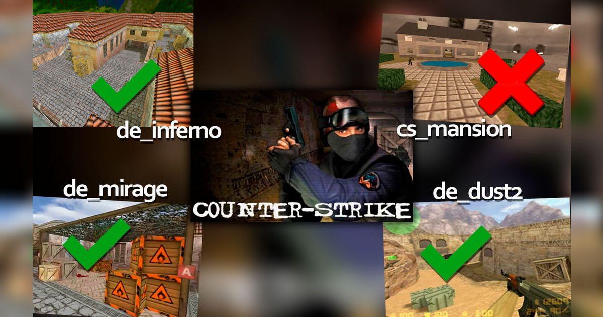 ¿Cuáles son los mejores mapas de Counter-Strike y por qué cs_mansion no está entre ellos ...