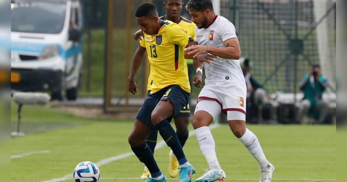 Resultado de Venezuela vs Ecuador por Sudamericano sub-20: 1-1, goles ...