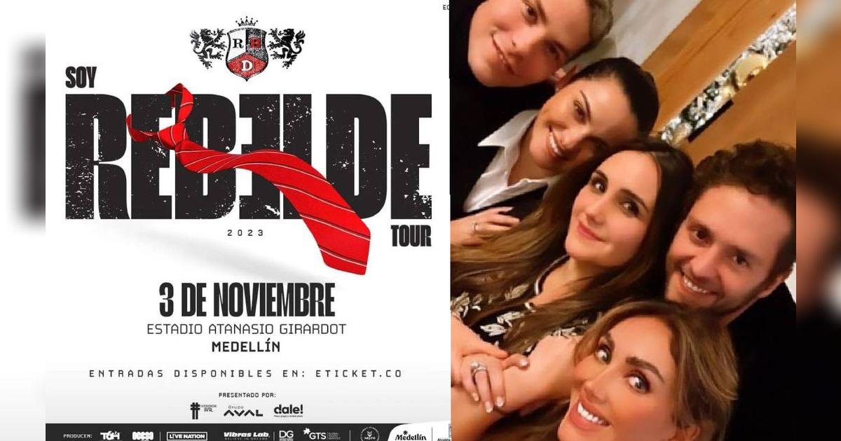 Soy Rebelde Tour | RBD confirma concierto en Colombia: conoce la fecha ...