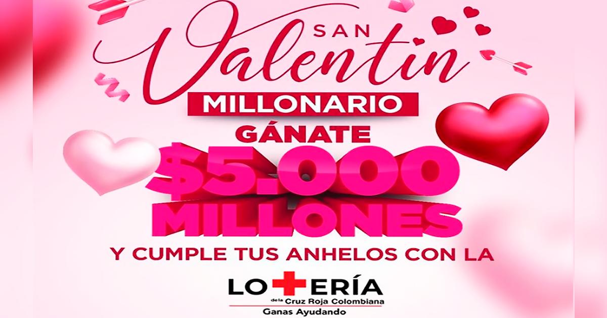 Loteria Cruz Roja, 14 de febrero: resultados del último sorteo y número ...