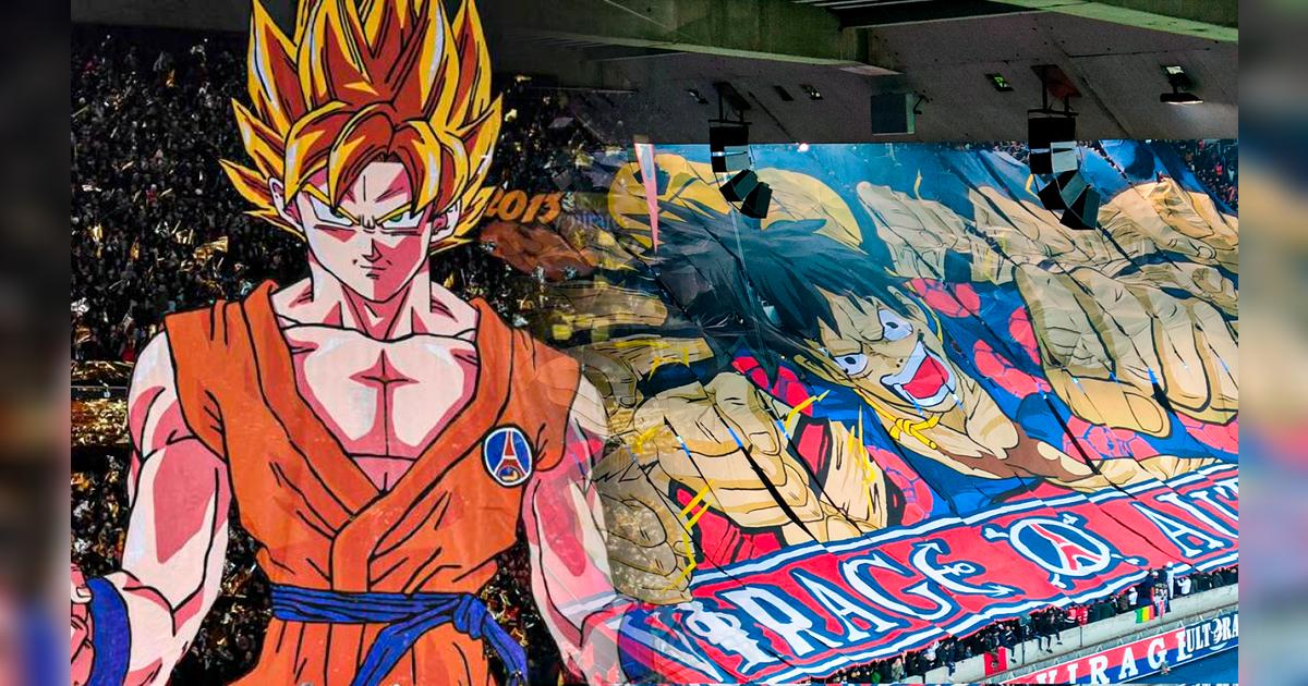 ¿Por qué los hinchas del PSG usan mosaicos gigantes de anime y cuál es ...