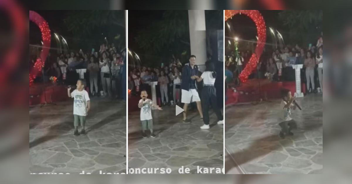 Viral TikTok: niño enternece a miles al cantar tema de Azucena Calvay: "ay, como me duele dejar ...