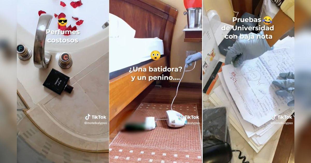 TikTok viral: hotel muestra todo lo que las parejas se olvidan y ...