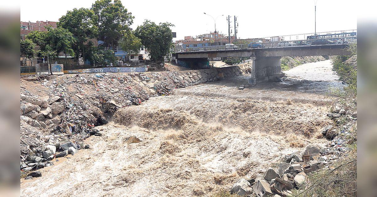 Huaicos en Perú | Caudal del río Rímac alcanza su nivel máximo y no hay ...