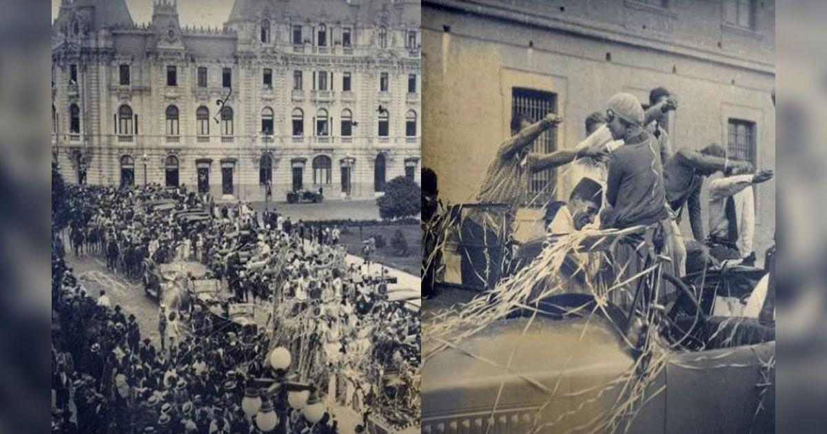 ¿Cómo se celebraban los carnavales en Lima hace 100 años? | Fotos ...