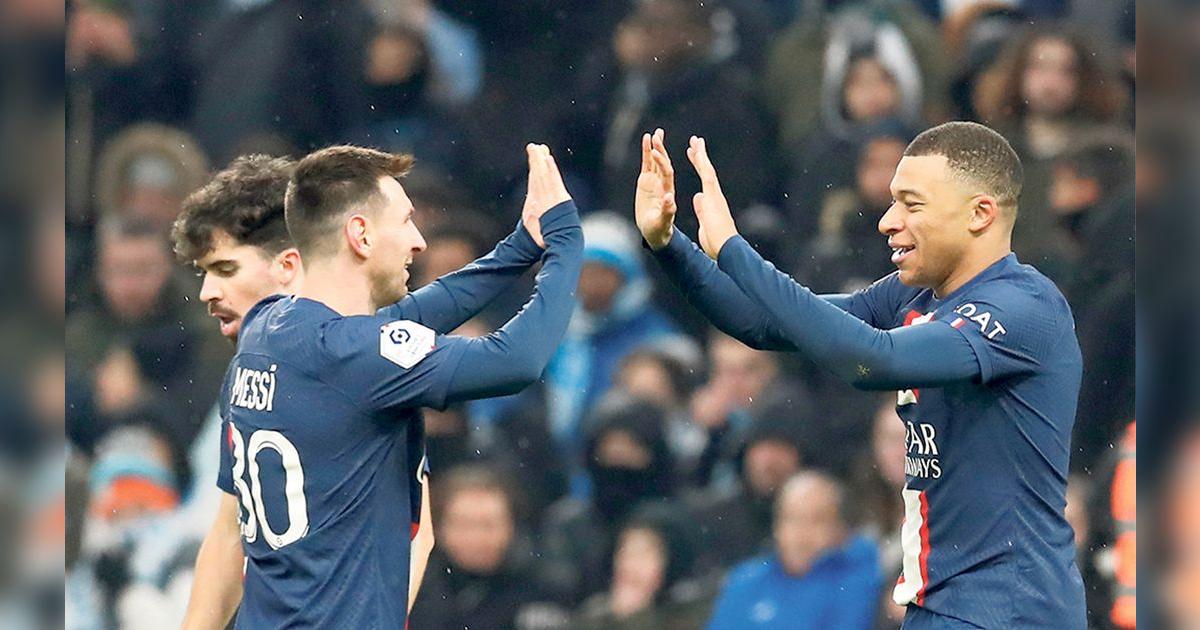 Lionel Messi y Kylian Mbappé: la dupla mágica del PSG | clásico de ...
