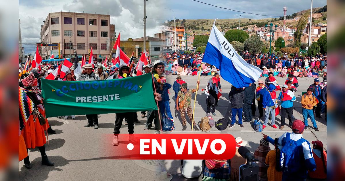 Protestas en Puno manifestaciones en Lima: miles de aimaras y quechuas ...