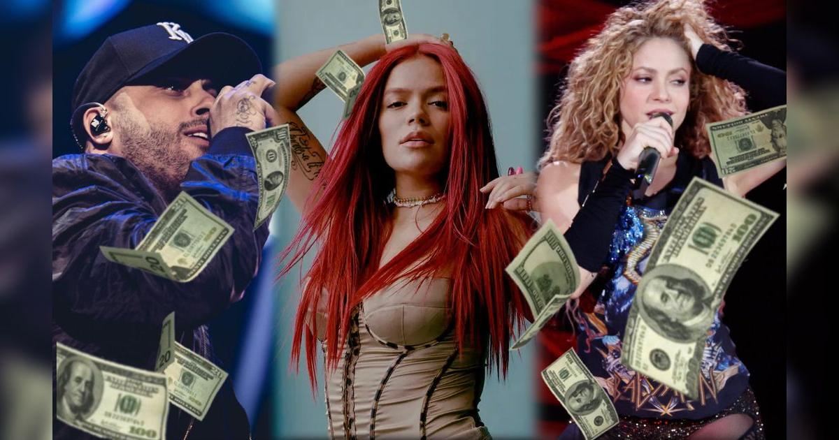 Shakira Karol G | ¿Cuánto cobran Shakira, Karol G y Nicky Jam por una ...