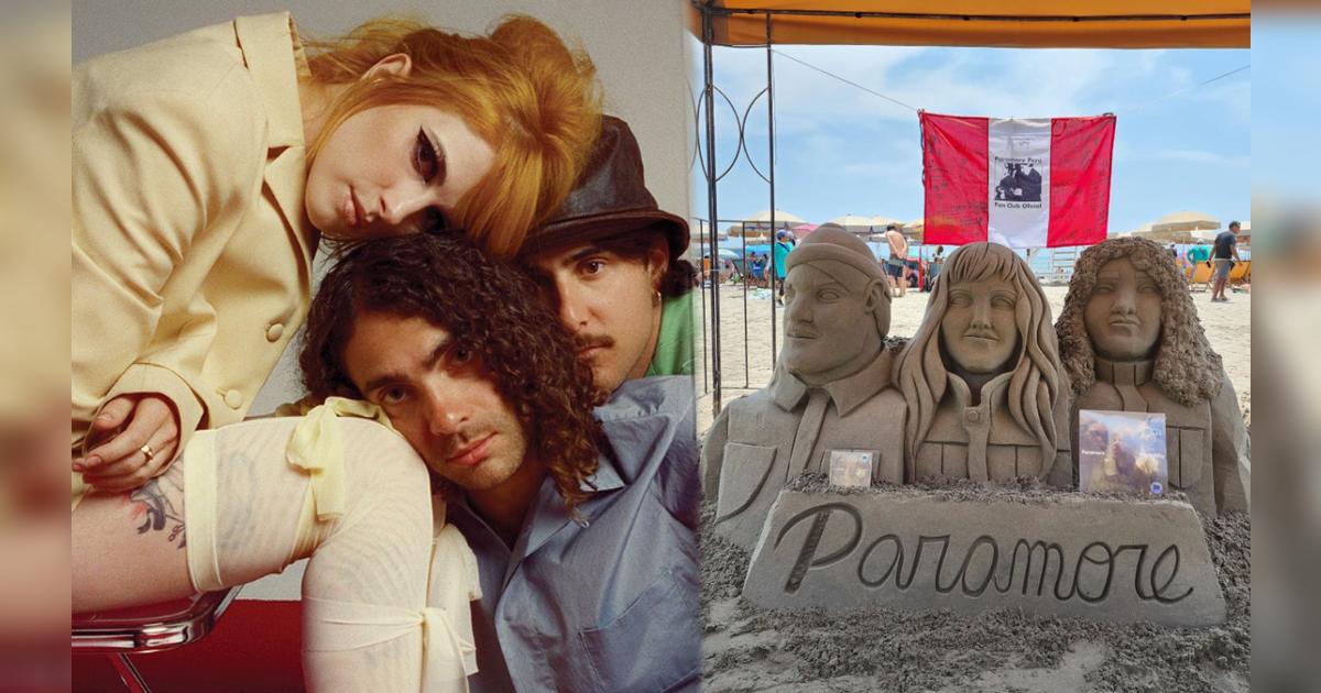 Paramore en Lima 2023: Fanáticos de la banda construyen escultura de arena en playa Los Yuyos ...