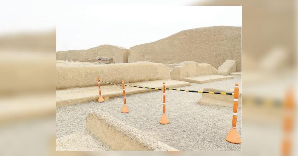 La Libertad: monumentos arqueológicos protegidos ante fuertes lluvias ...