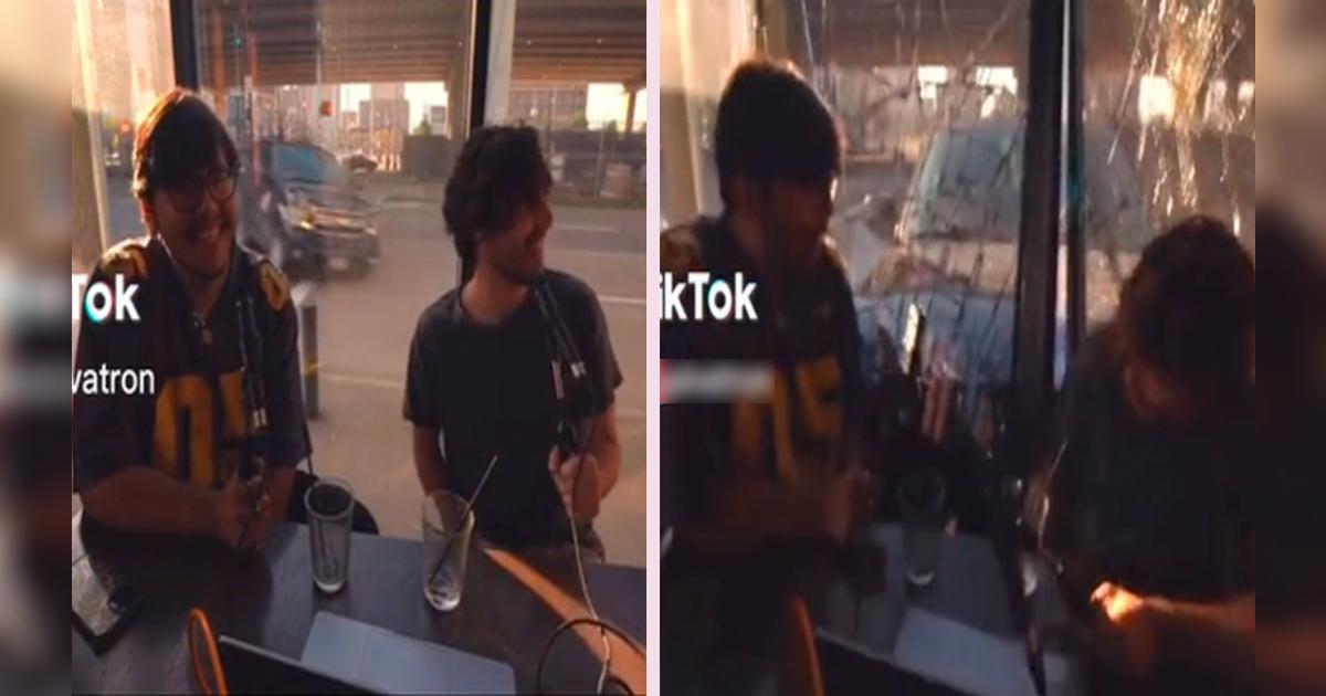 TikTok viral | Salvan de milagro: jóvenes quedan en shock al ver que auto choca contra ellos ...