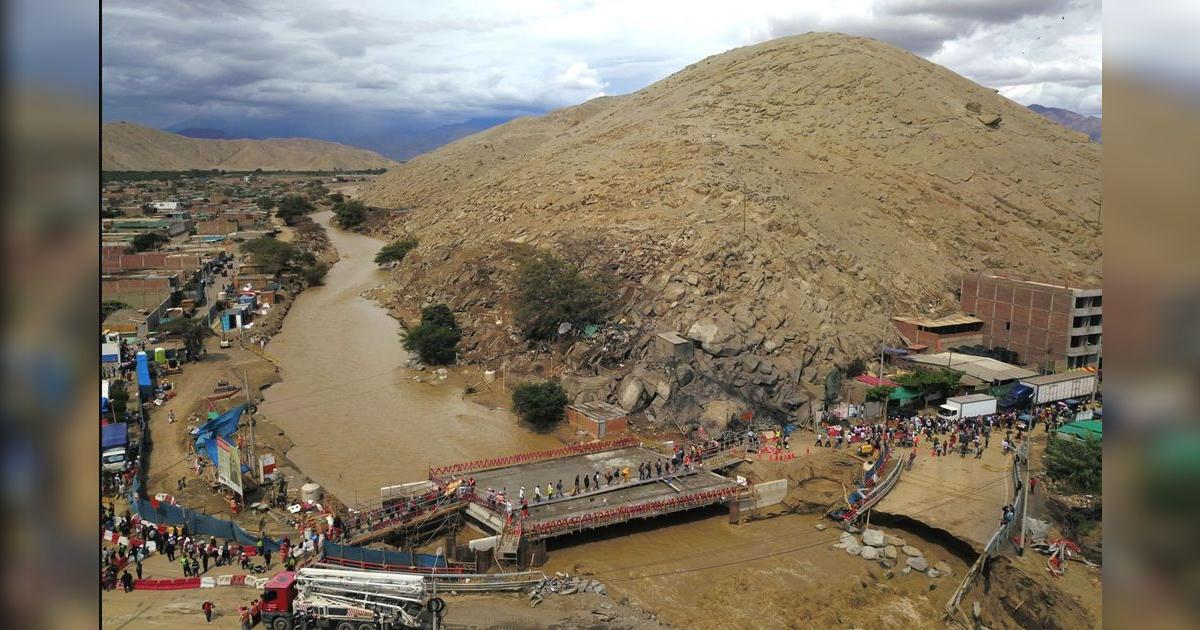 Áncash | Habilitan pase peatonal a la altura del puente Sechín en Casma | Sociedad | La República