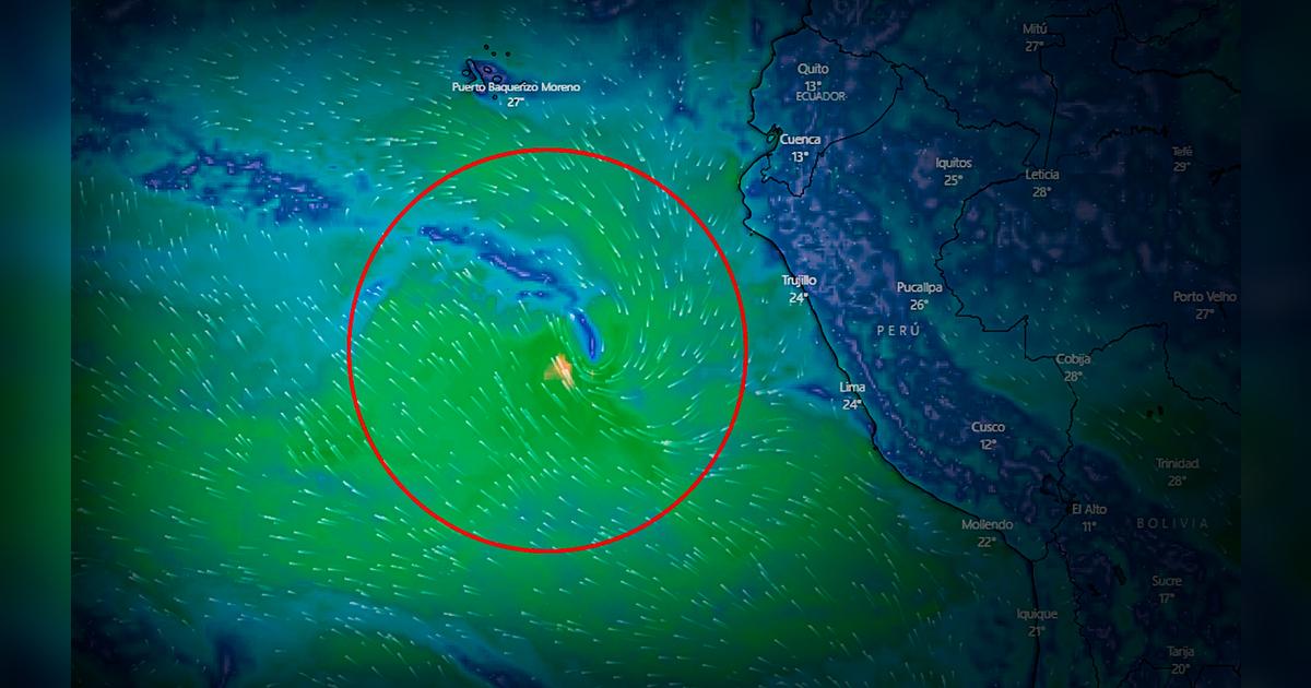 Ciclón Yaku: Mira aquí EN VIVO su recorrido por la costa peruana ...
