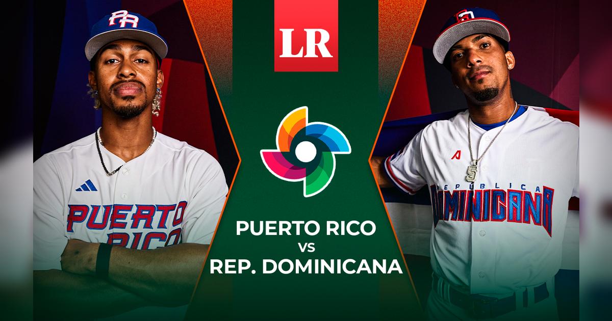 Puerto Rico vs Dominicana EN VIVO | Clásico Mundial de Béisbol 2023 EN ...