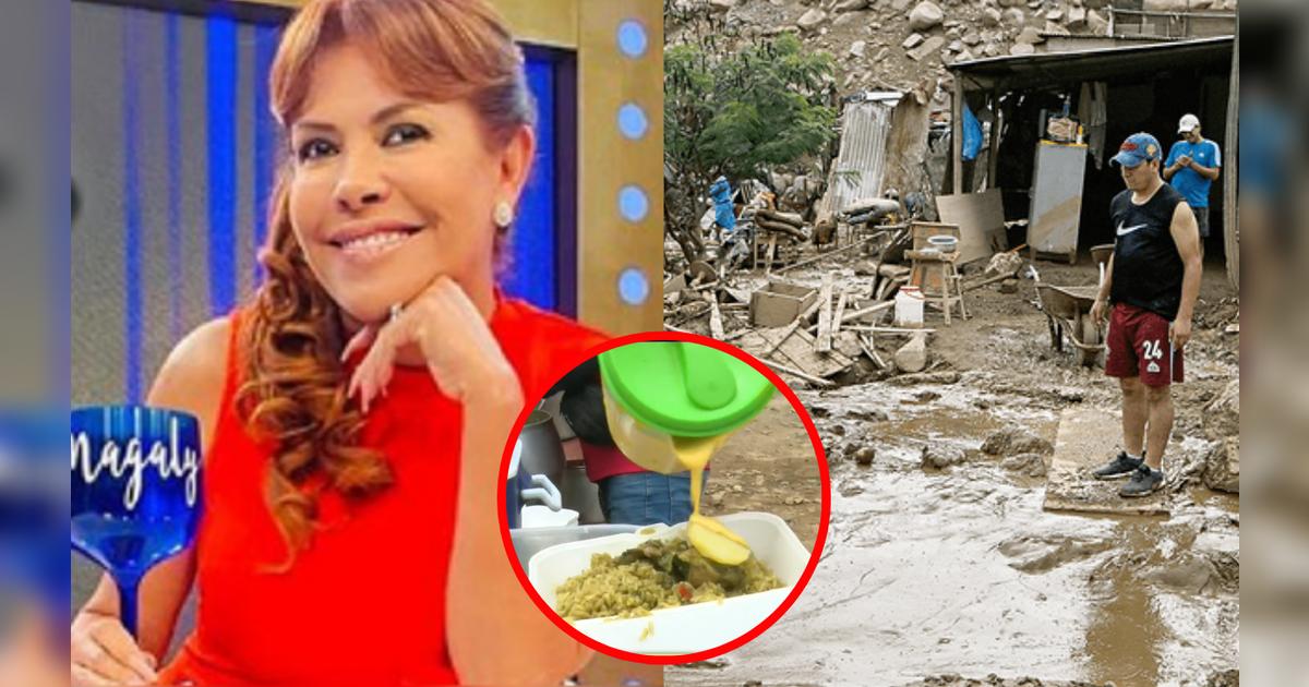 Magaly Medina revela que ayudó a damnificados en Jicamarca: "Sin ...
