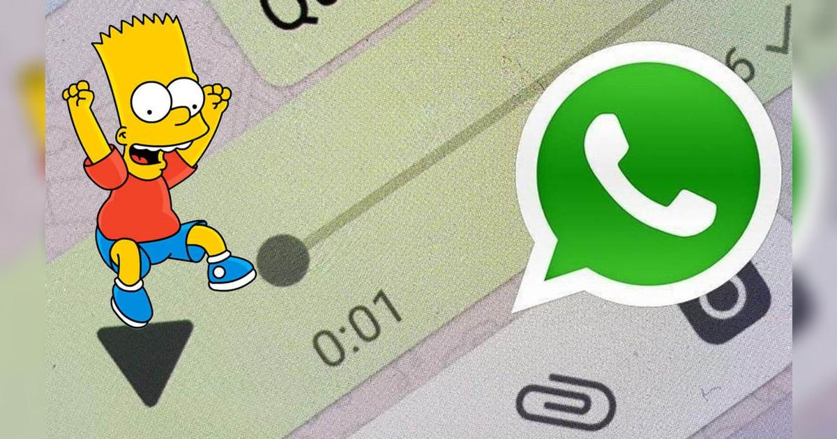 ¿Cómo mandar audios de WhatsApp con la voz de Bart Simpson? | Redes Sociales | La República