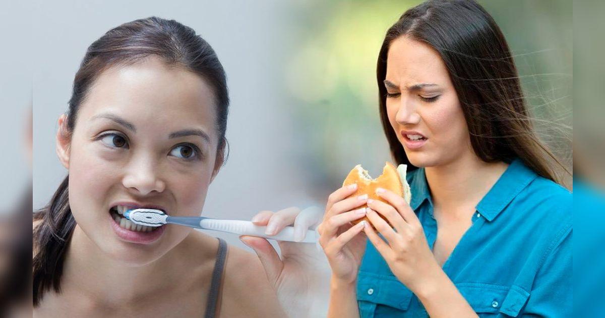 Por qué los alimentos tienen un sabor amargo cuando los comemos después ...