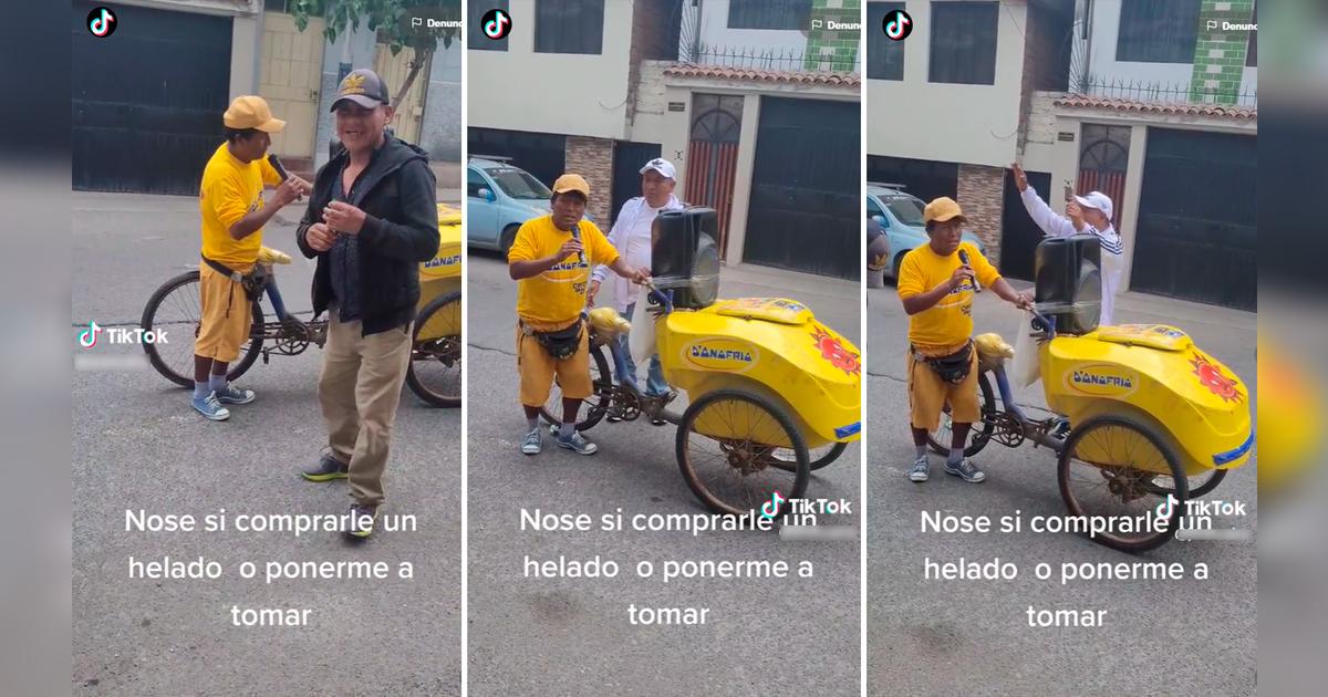 D'Onofrio | TikTok viral | Heladero adapta un parlante en su carreta y ...