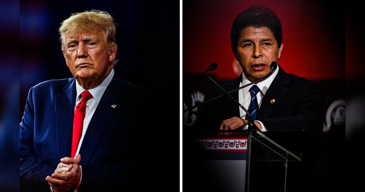 La vez que Donald Trump fue comparado con Pedro Castillo en programa de ...