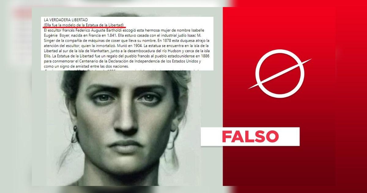 "Estatua de la libertad": imagen no muestra a mujer que inspiró el ...