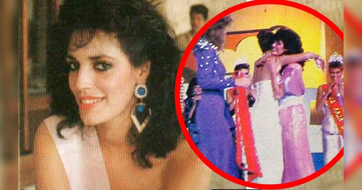 Jessica Newton: porque su mamá no subió a saludarla cuando ganó el miss ...