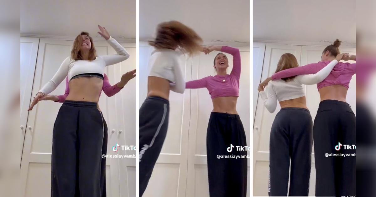 Alessia Rovegno y su hermana Vambina sorprenden al bailar popular ...