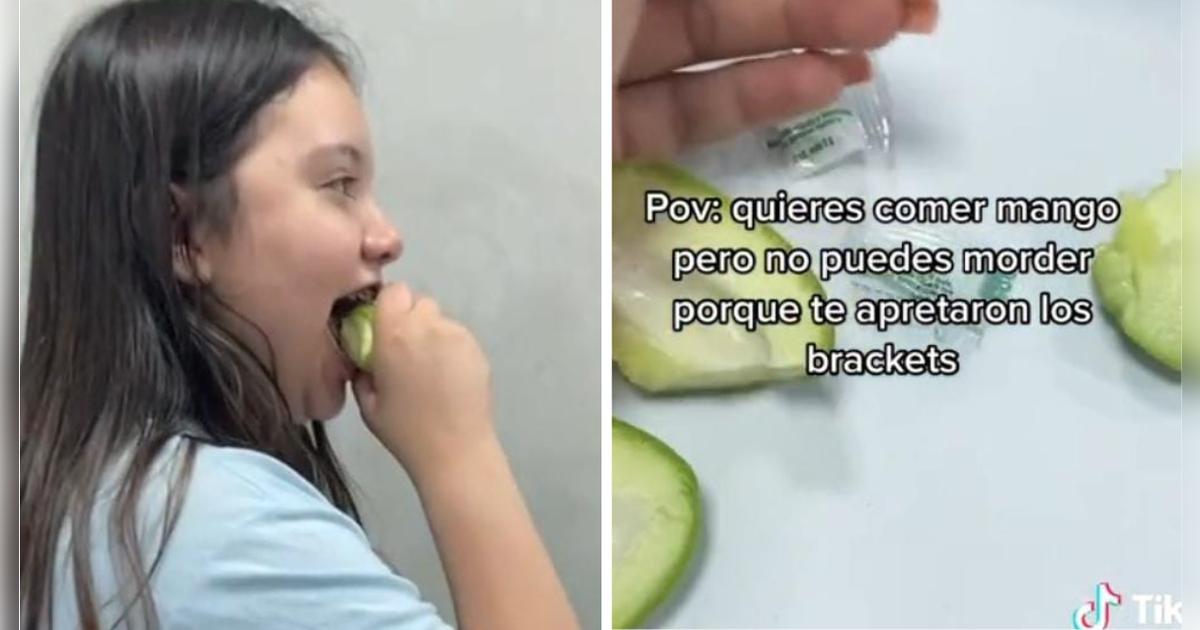 TikTok viral | Joven le da fruta masticada a su amiga porque le ...