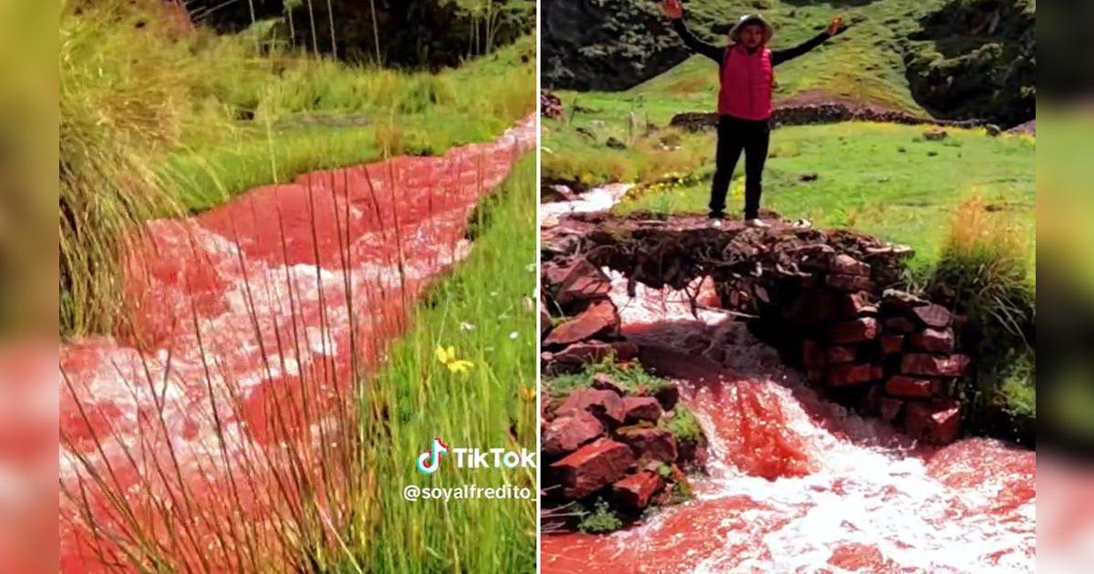 Cusco: conoce todo sobre el río Rojo y a qué se debe su peculiar color ...