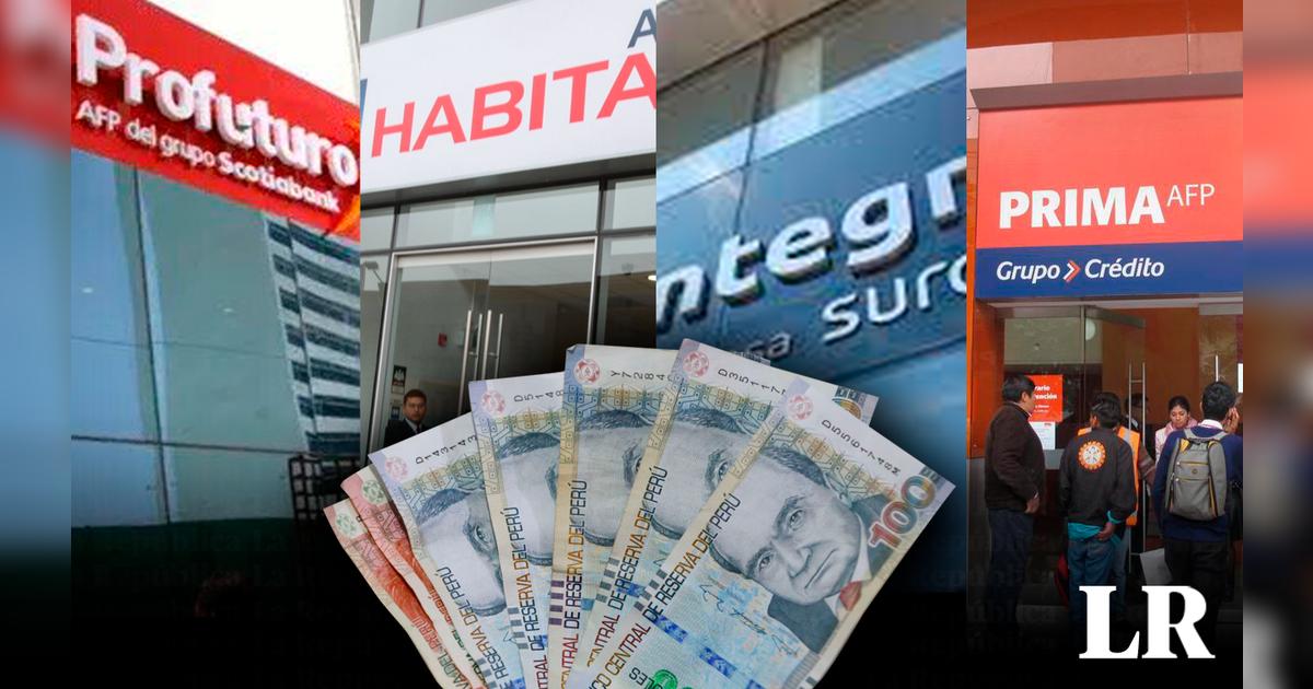 AFP 2023: ¿cuánto de comisión te cobran por administrar tu fondo ...