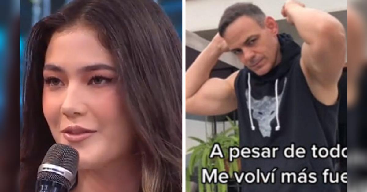 Kyara Villanella resalta el cambio físico de su padre Mark Vito y asegura que entrena con él ...